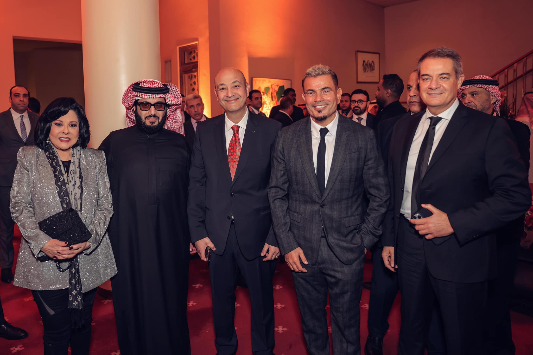 Amr Diab attended Saudi Egyptian Night | Amr Diab Official Website